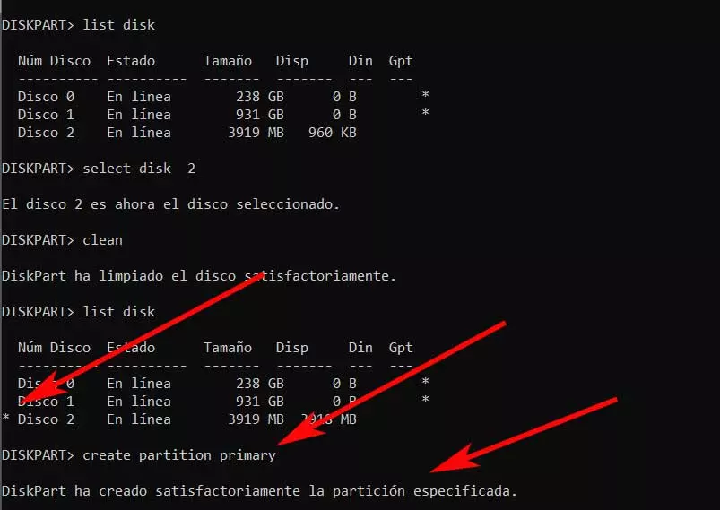 gadzira partition diskpart