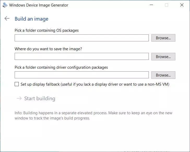 Windows 10X - Սարքի պատկերների գեներատոր 4
