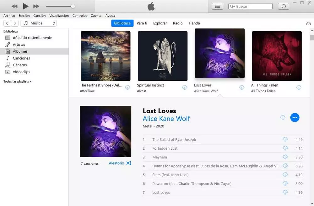 Apple Musik di iTunes