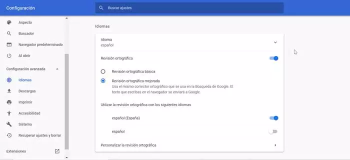 Su'e sipela a Chrome