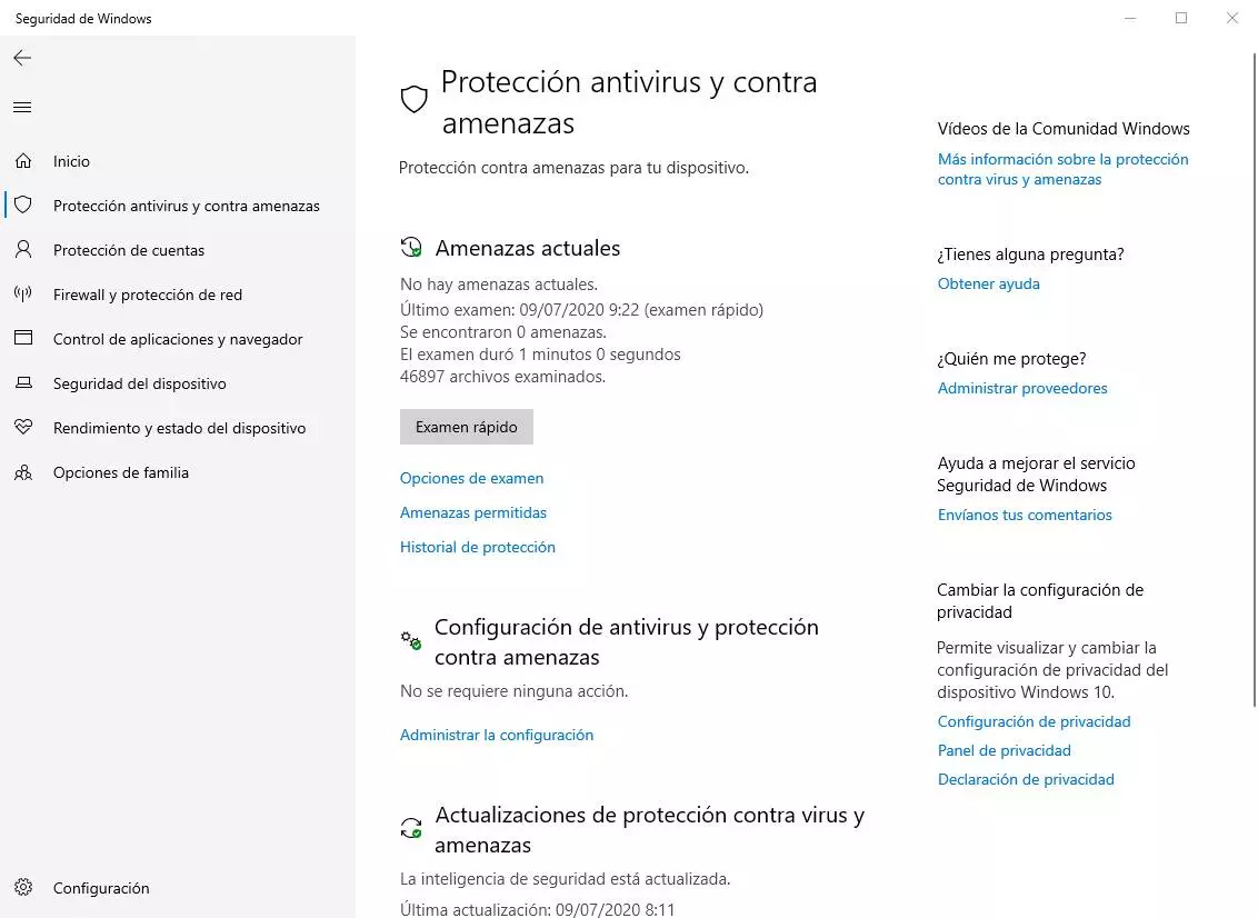 ການປ້ອງກັນ Windows Defender