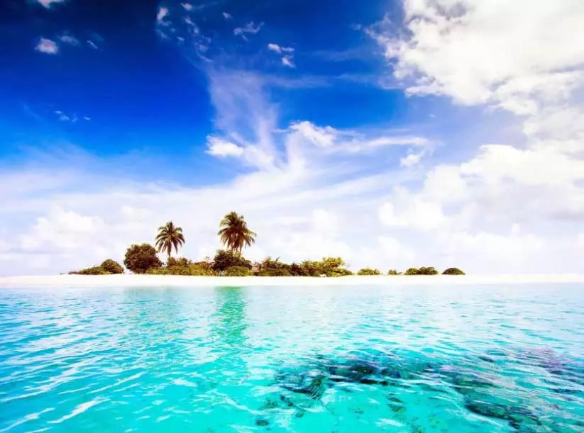 Позадина острва Малдиви виндовс 10