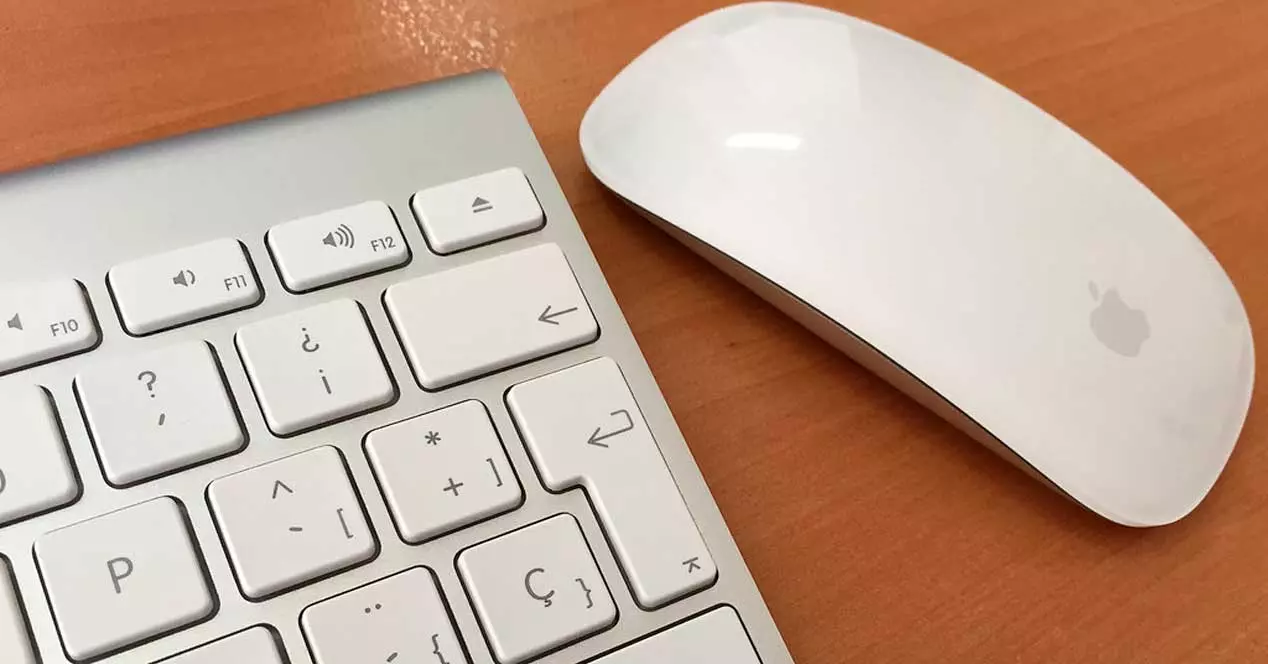 klávesnice Apple mouse