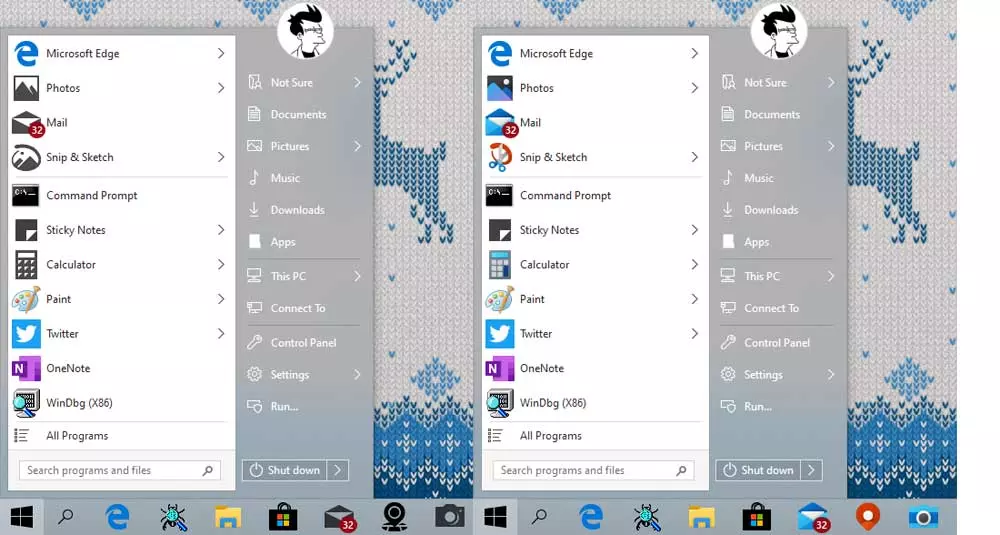 ikonat e reja të Windows 10
