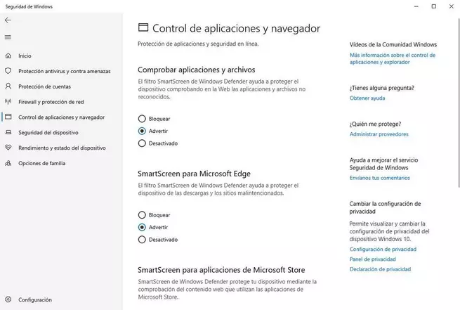 Windows Defender – Anwendungssteuerung