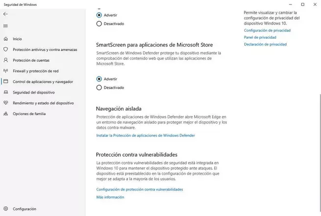 Windows Defender – Anwendungssteuerung 2