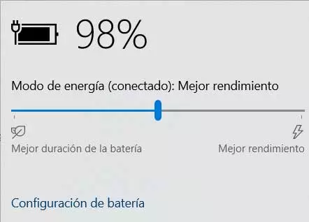 Baterei Windows 10