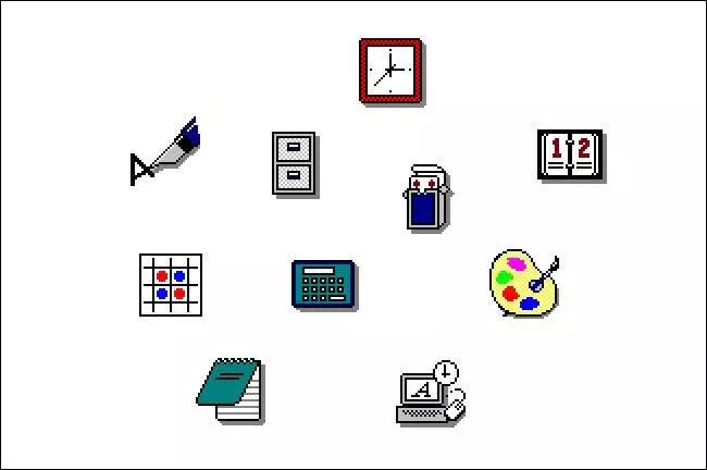 Windows 3.0 -kuvakkeet