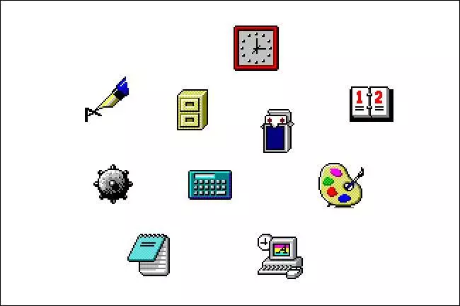 Windows 3.1 -kuvakkeet