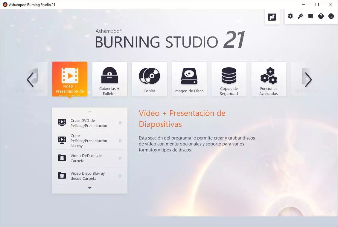 Ashampoo Burning Studio 21 - News 1