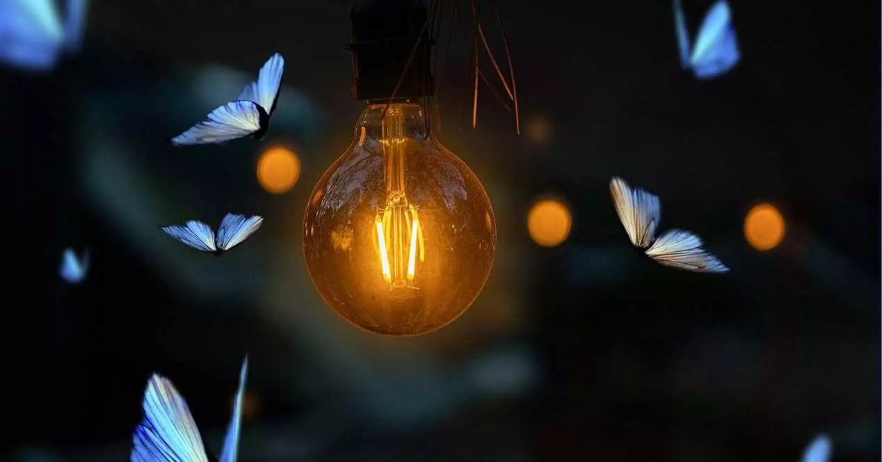 glow bulb photoshop
