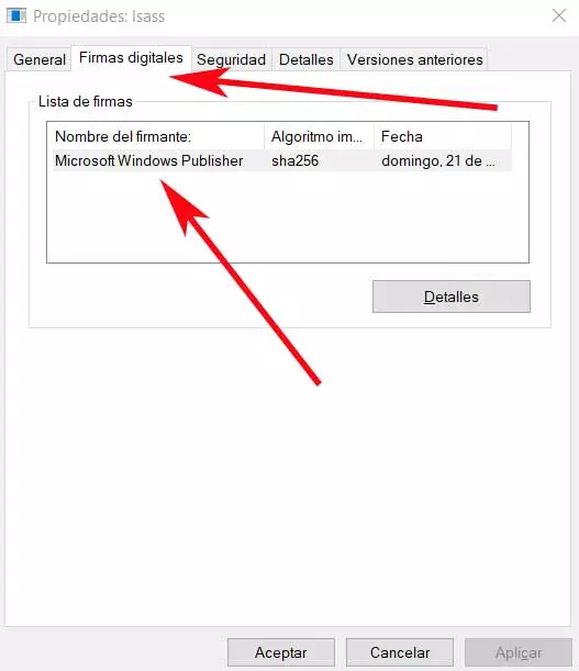 Microsoft Windows Publisher Lsass.exe