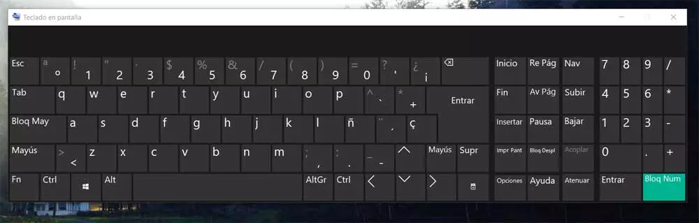 teclado soft windows