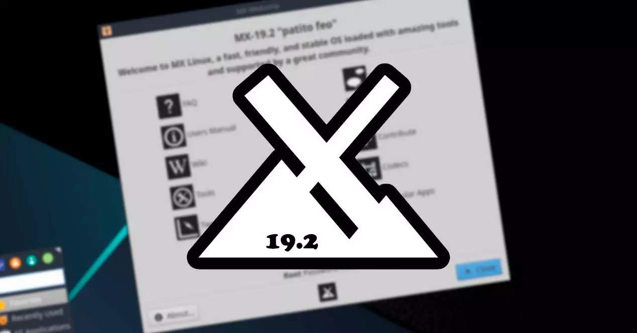 MX Linux 19.2, nouvèl ak telechaje distribisyon sa a ki baze sou Debian 23034_1