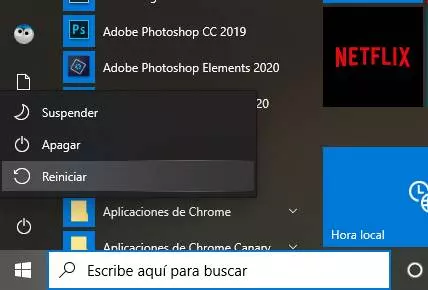 Windows neu starten