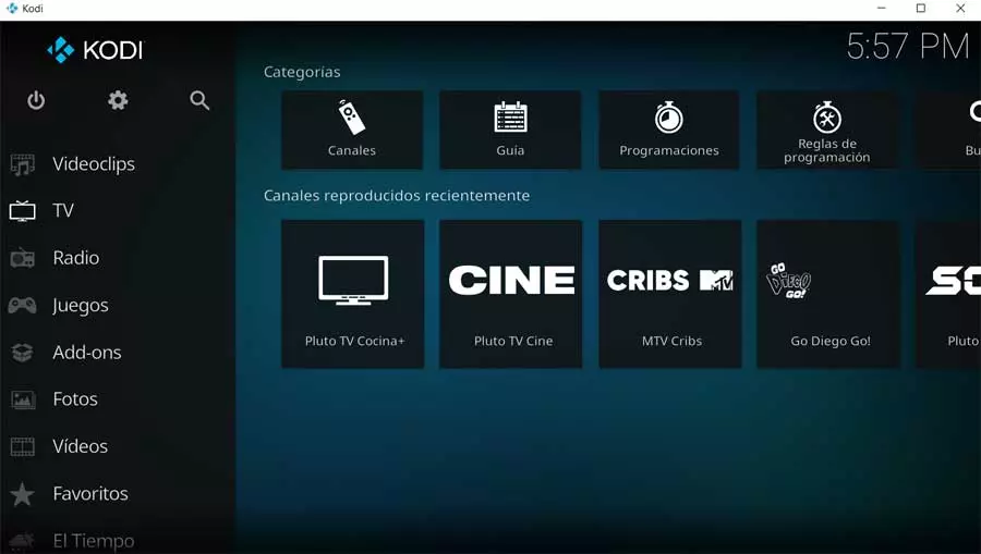 kodi tv