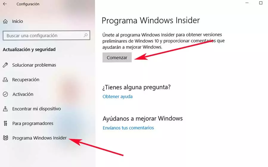 Windows 10 Insiders