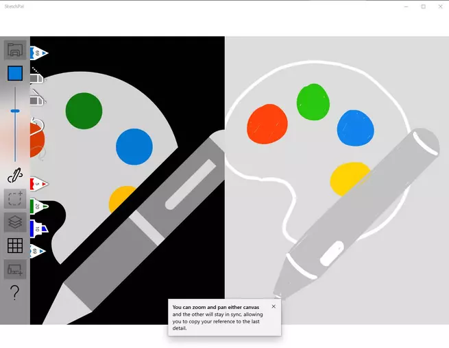 SketchPal - Windows 10 - 4-de çyzgy programmasy