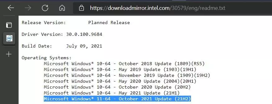 Windows 11 data llançament Intel