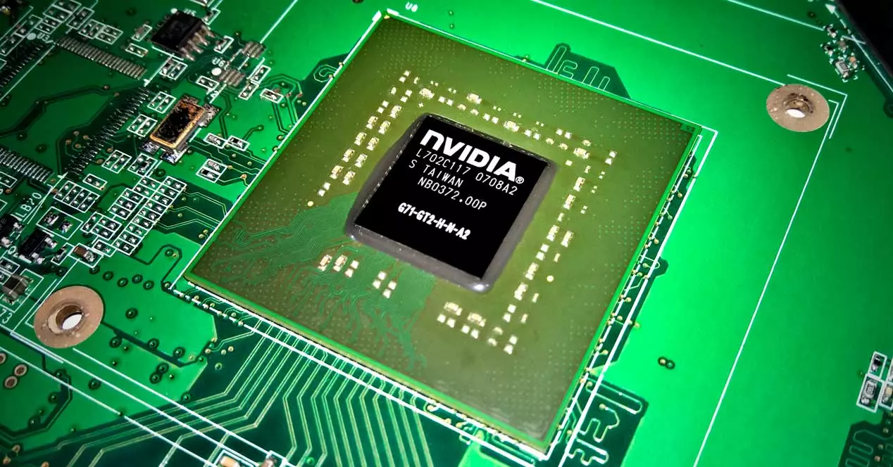 NVIDIA GPU chip