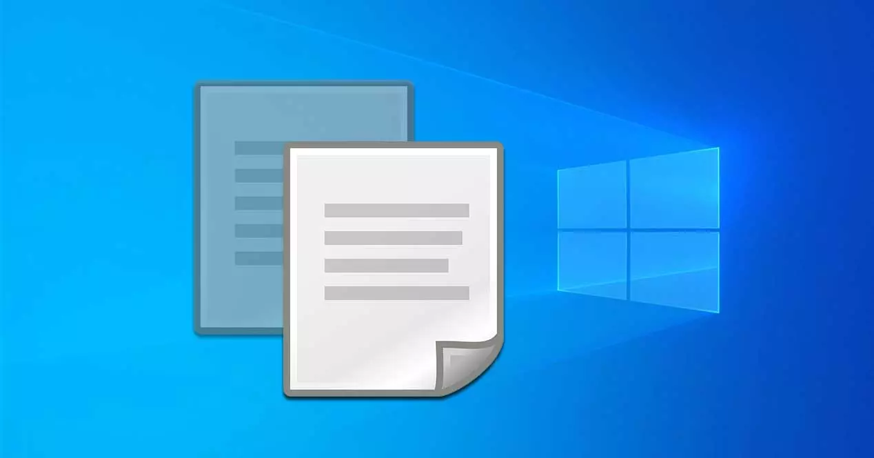 Ikkopja, aqta u waħħal it-test fil-Windows 10