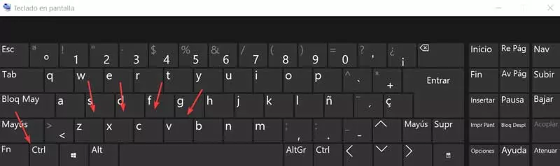 Raccourcis clavier pour copier coller couper