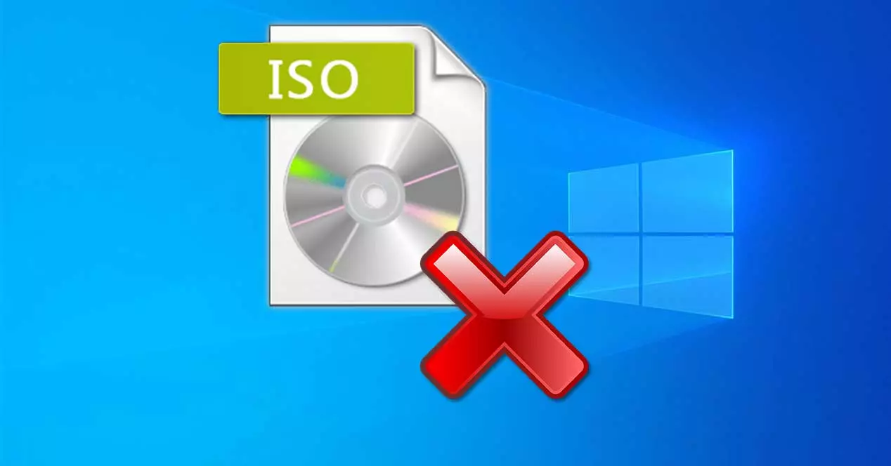 Error mounting an ISO image