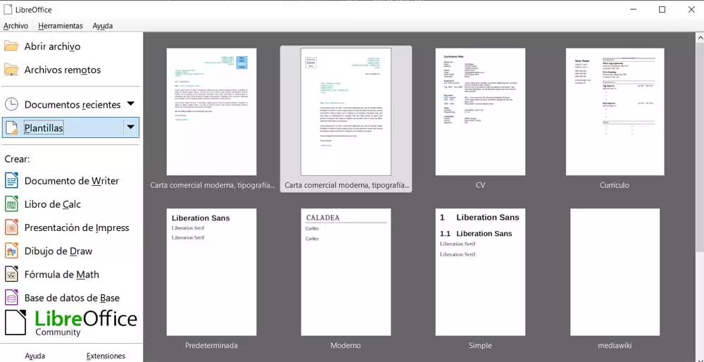 Шаблонҳои libreoffice