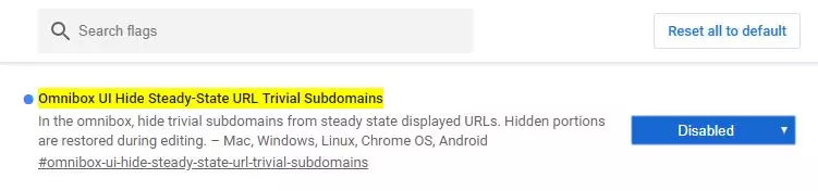 การตั้งค่าสถานะ Chrome เปิดใช้งาน HTTPS WWW