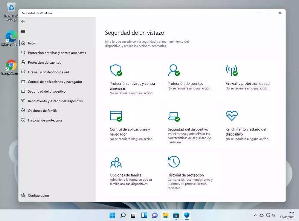 Windows Defender in Windows 11