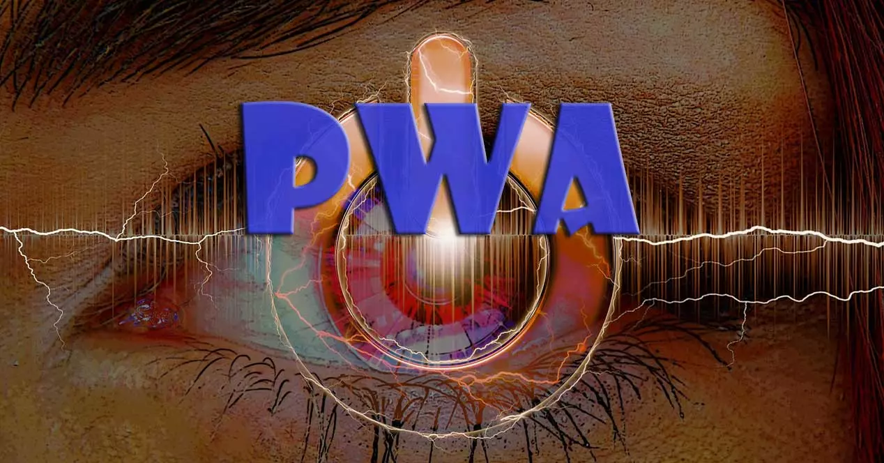 PWA હોમ વિન્ડોઝ 10