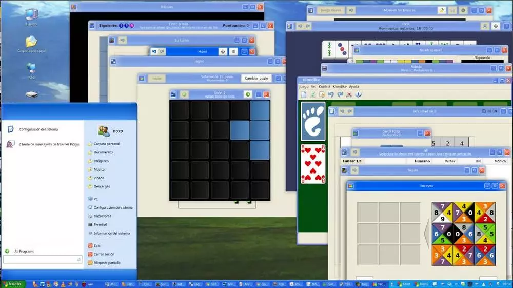 نظام تشغيل Fenix - Windows XP
