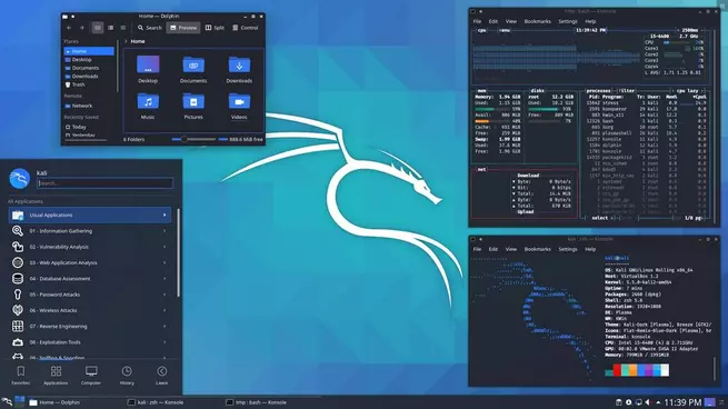 Kali Linux 2020.2 - Темна плазма