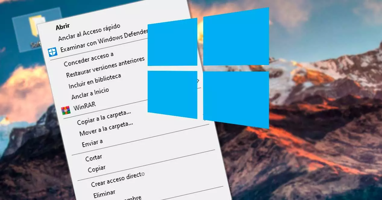 Windows köçürmə qovluğunu açın