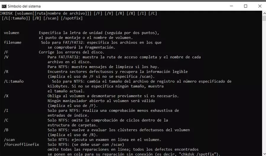 Fermana CHKDSK