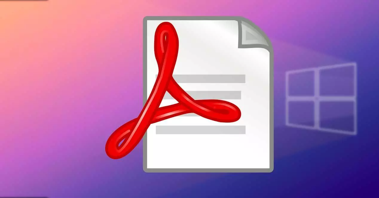 Adobe PDF Windowsissa