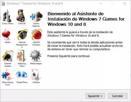 Install Windows 7 games on Windows 10 - 1