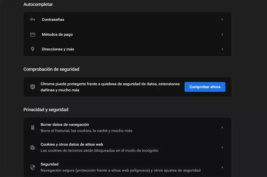 Sécurité dans Chrome