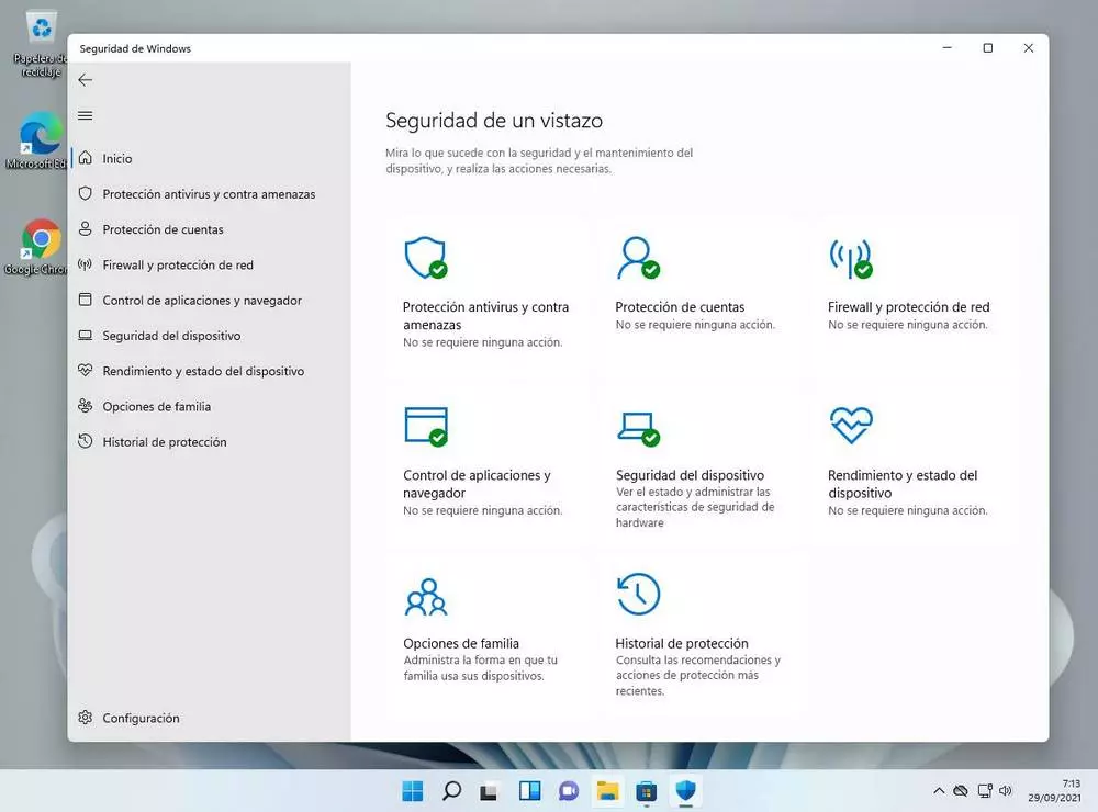 Windows Defender v systéme Windows 11