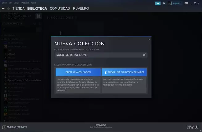 New Steam Collection