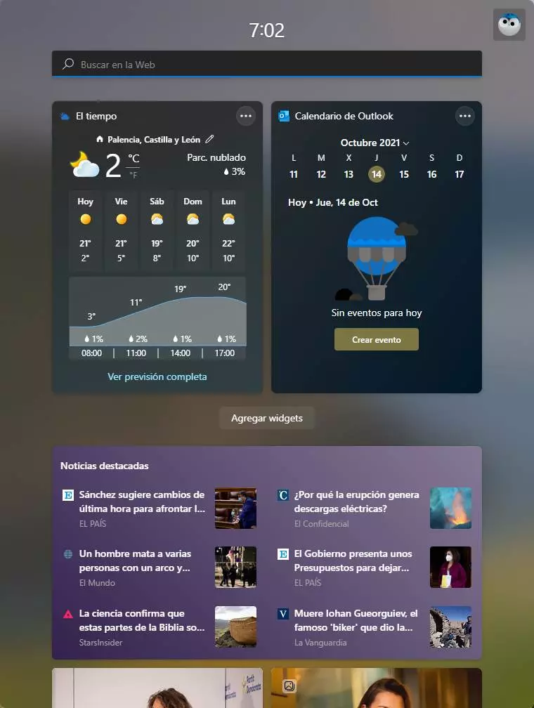 Widget Windows 11