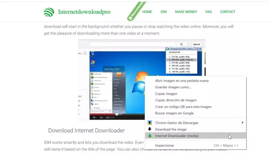 Rheolwr lawrlwytho Internet Downloader