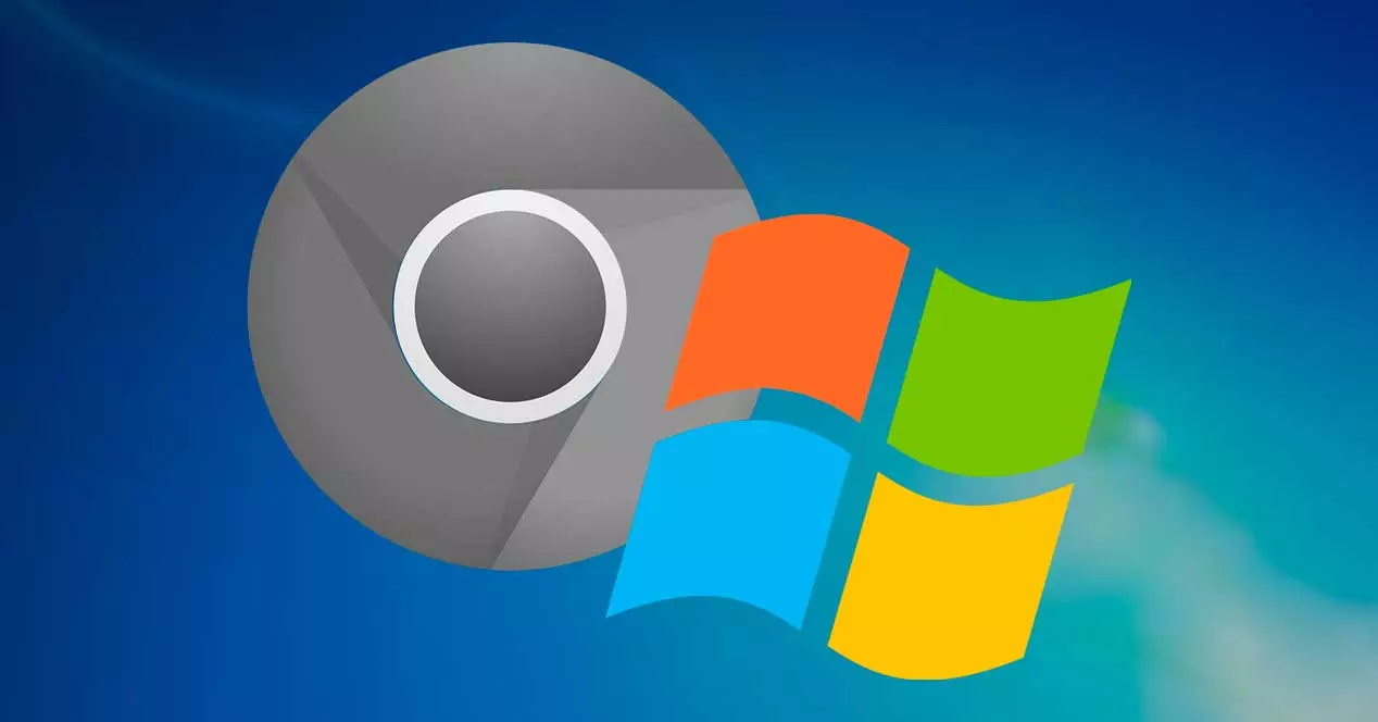 Cefnogaeth Windows 7 Chrome