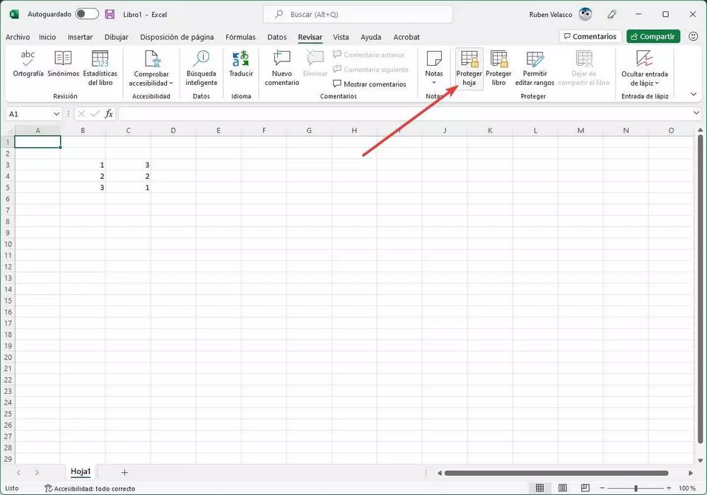 Excel シートを保護する