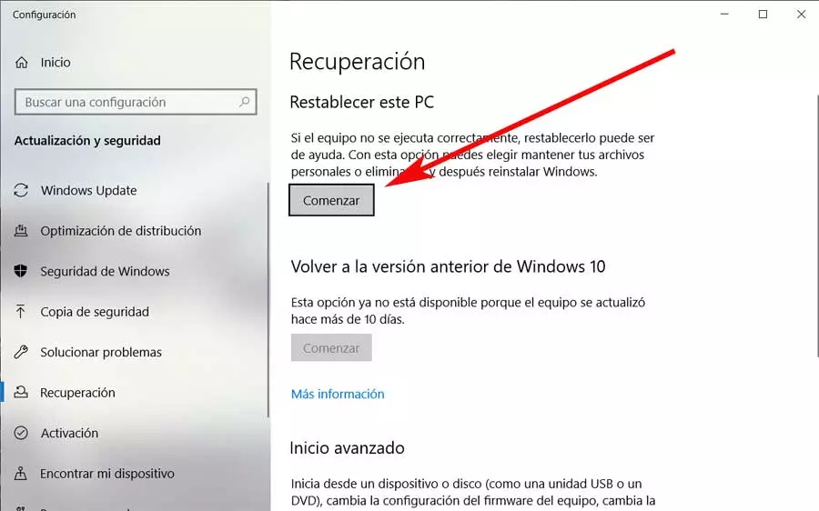 Windows ကို ပြန်လည်သတ်မှတ်ပါ။