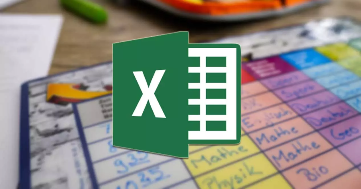 Não se atrase para a aula com estes modelos de horários do Excel 24028_1