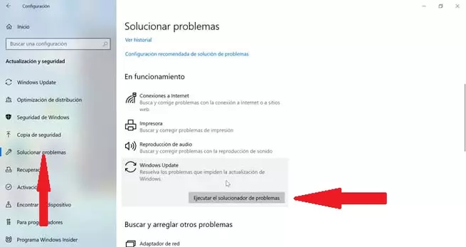 Windows 10 probleemoplosser