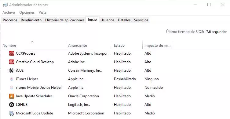 Zadania administracyjne Programy startowe W10