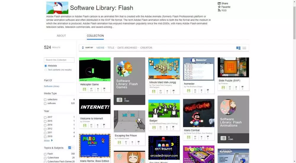 Internetska arhiva Flash