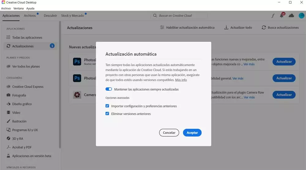 opdater adobe